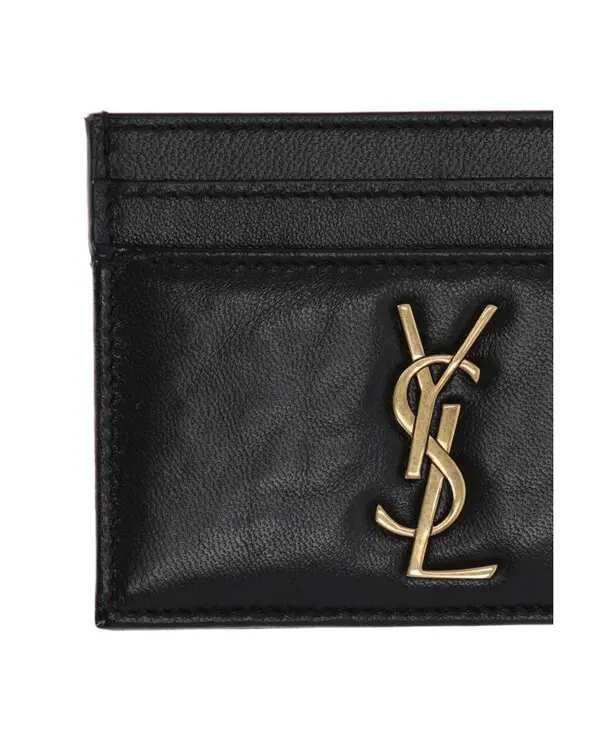 Saint Laurent Letter Logo Card Bag