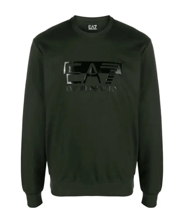 EA7 Logo Printed Sweater