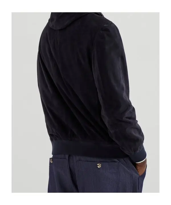 Brunello Cucinelli Zip-up Hooded Sweatshirt