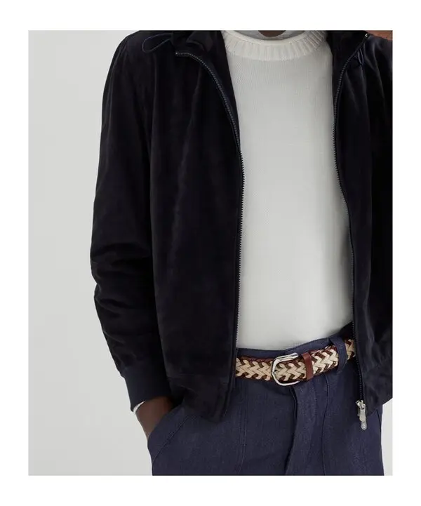 Brunello Cucinelli Zip-up Hooded Sweatshirt
