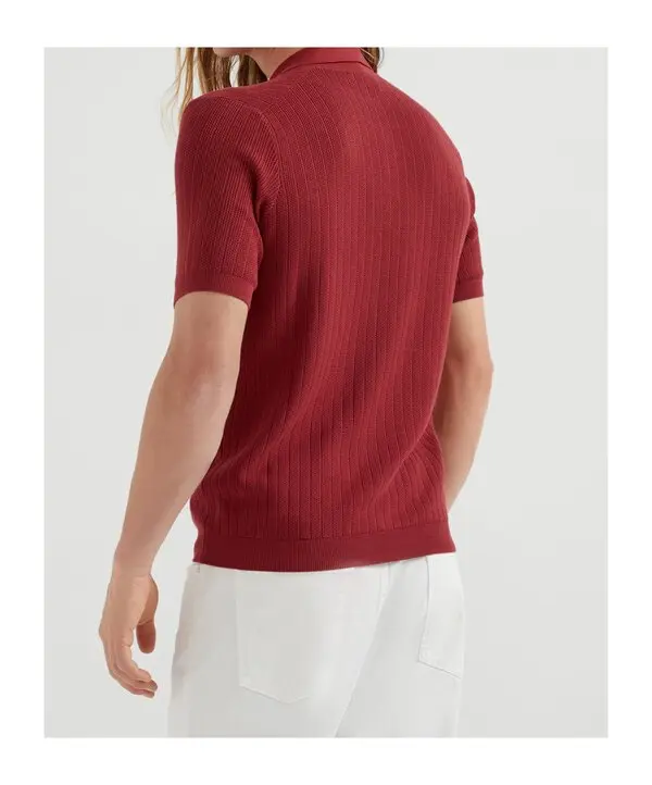 Brunello Cucinelli Cotton Polo Shirt