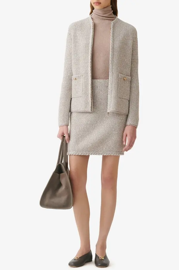 Fabiana Filippi Sequined Zip Jacket
