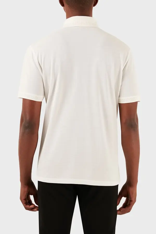 Emporio Armani Logo-embroidered Polo Shirt