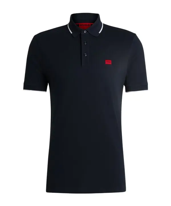 Hugo Boss Short-sleeved Polo Shirt - Black
