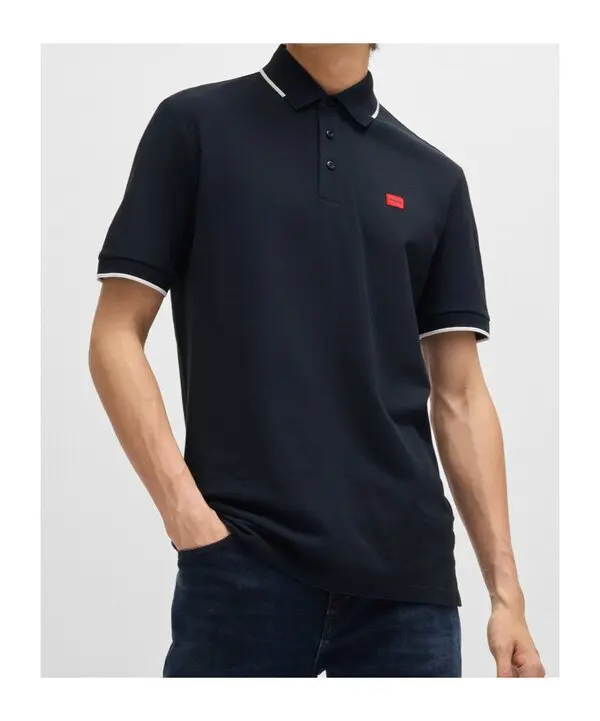 Hugo Boss Short-sleeved Polo Shirt - Black