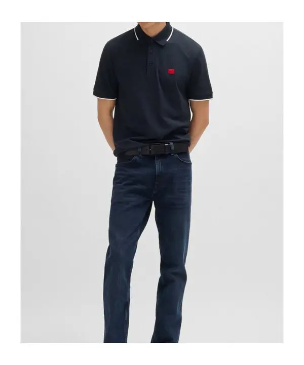 Hugo Boss Short-sleeved Polo Shirt - Black