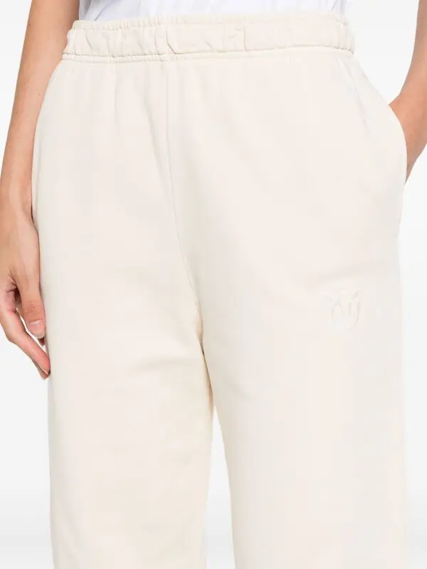 Pinko Elastic-ankles Cotton Trousers