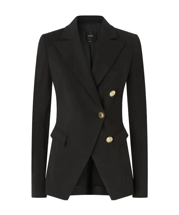 Pinko Fitted Waist Jacket - Black