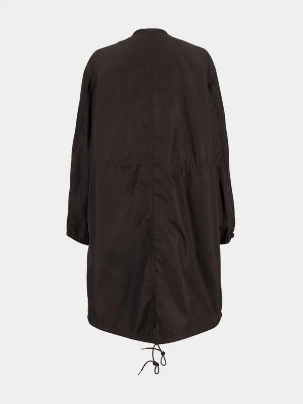Prada Re-nylon Buttoned Raincoat