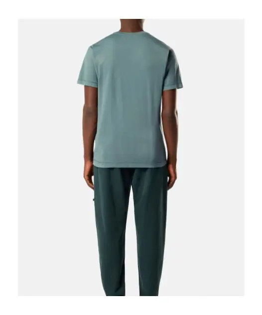 Stone Island Logo-patch Short-sleeve T-shirt - Ocean Green