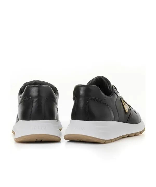 Prada Triangle-logo Lace-up Sneakers