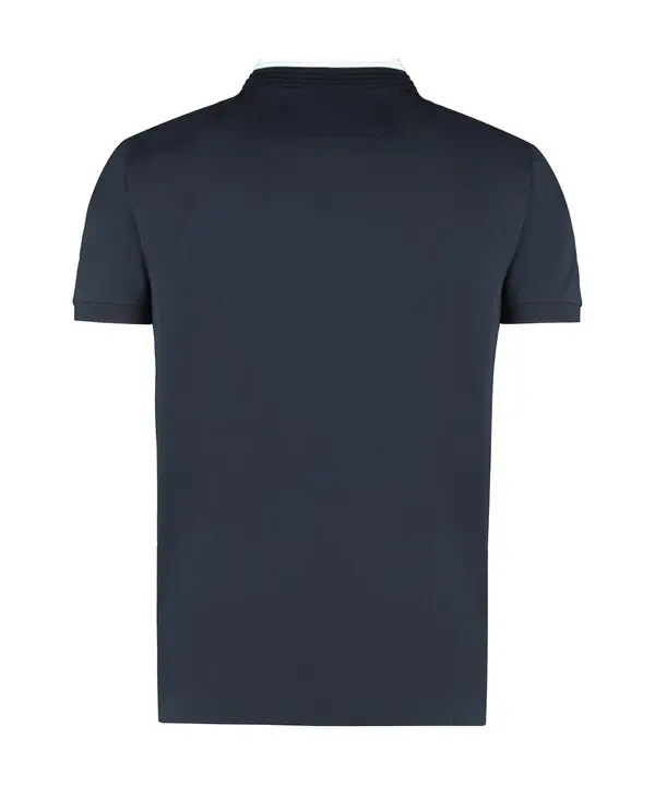 Hugo Boss 3d-stripe Collar Polo Shirt