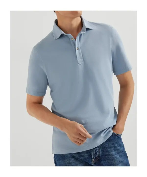 Brunello Cucinelli Short-sleeved Polo Shirt