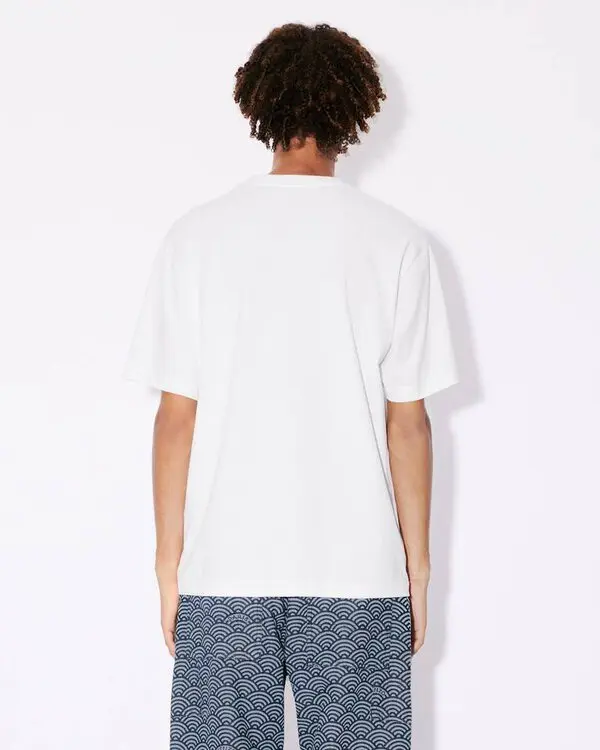 Kenzo Logo Embroidered Crewneck T-shirt