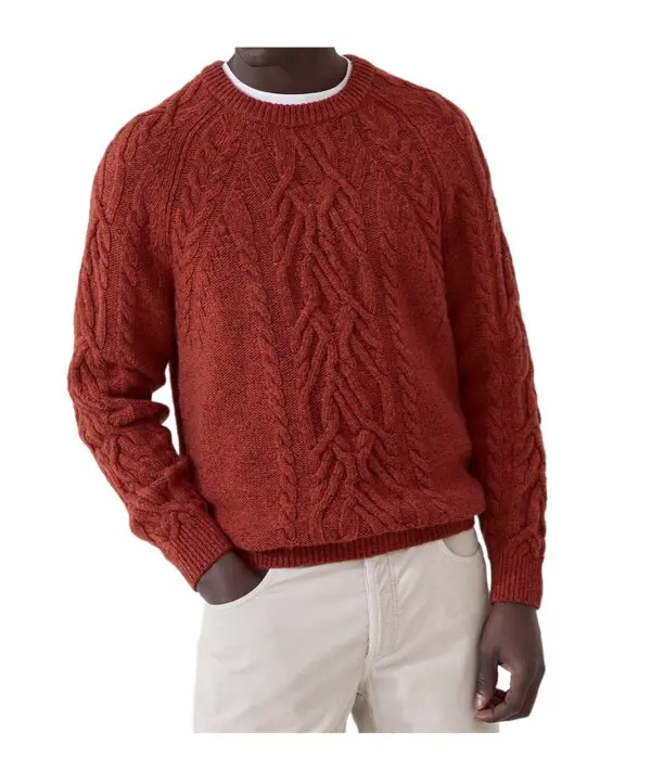 Brunello Cucinelli Cable-knit Sweater - Orange