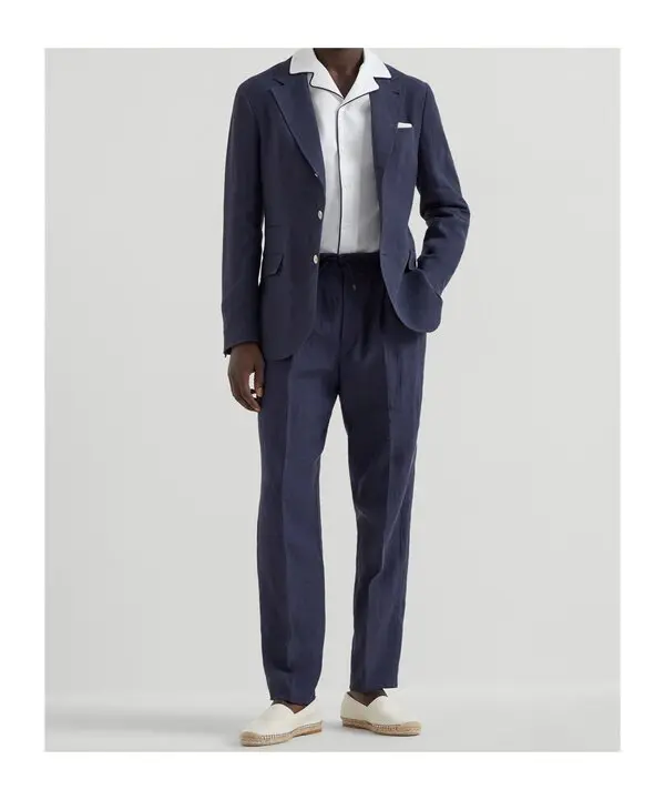Brunello Cucinelli Contrast-trim Cotton Shirt