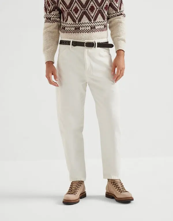 Brunello Cucinelli Utility-pocket Gabardine Trousers