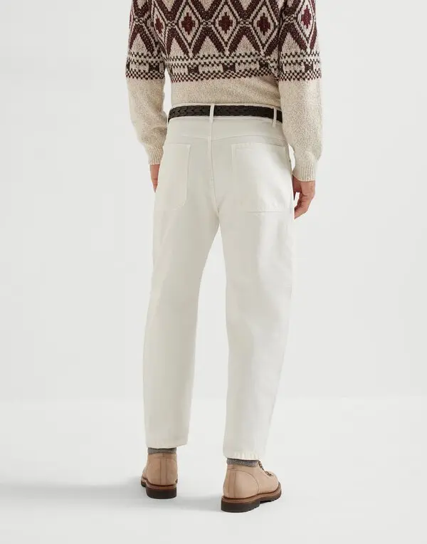 Brunello Cucinelli Utility-pocket Gabardine Trousers