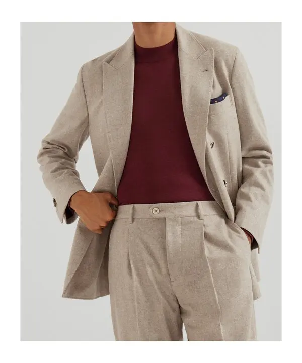 Brunello Cucinelli Double-breasted Patch-pocket Blazer