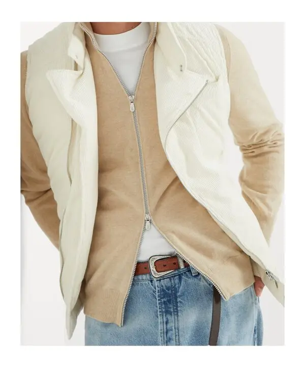 Brunello Cucinelli Cashmere High-neck Zip-up Cardigan