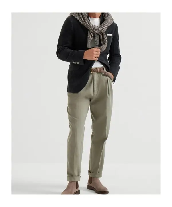 Brunello Cucinelli Three-button Corduroy Blazer