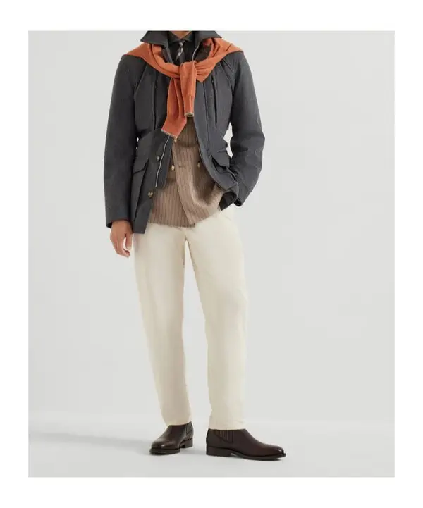 Brunello Cucinelli Garment-dyed Trousers