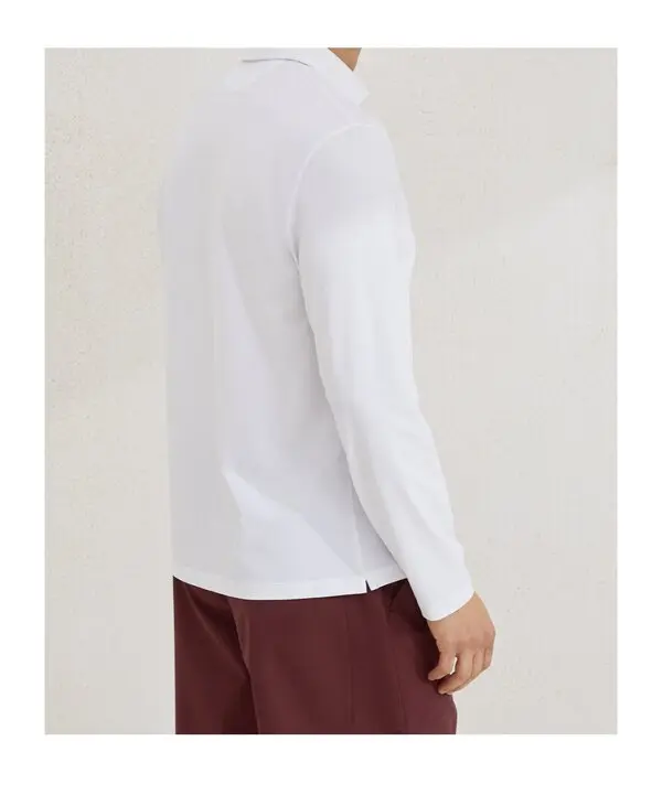 Brunello Cucinelli Long-sleeve Polo Shirt