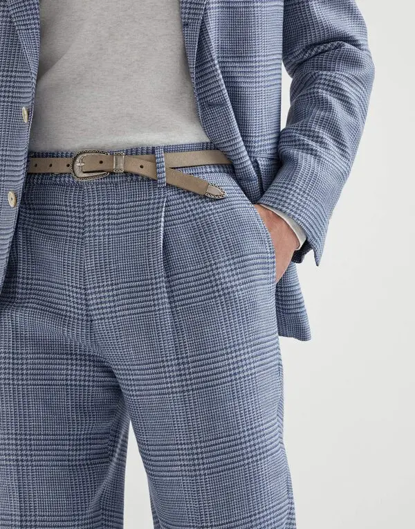 Brunello Cucinelli Houndstooth-pattern Trousers