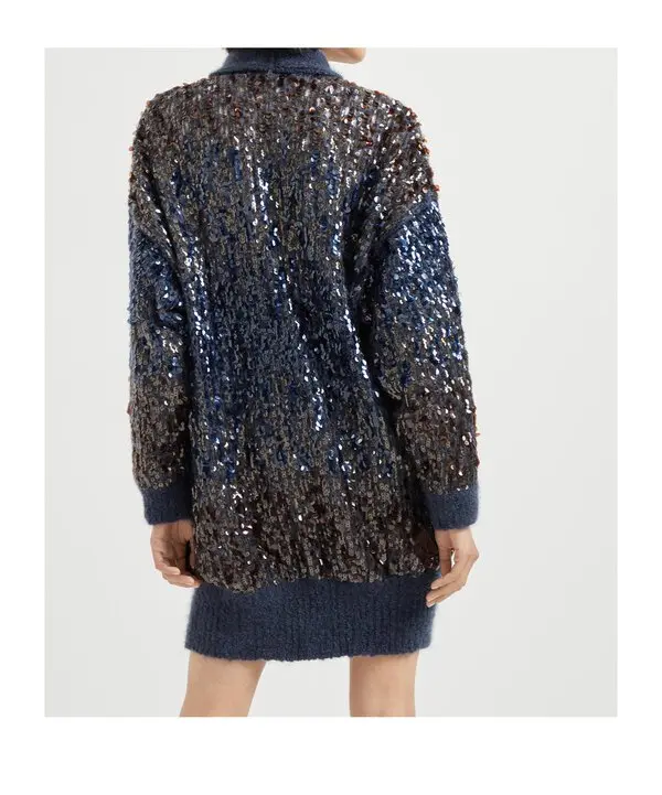 Brunello Cucinelli Sequin-embellished Cardigan