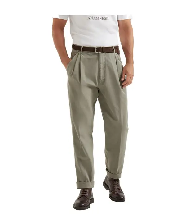Brunello Cucinelli Straight-leg Trousers - Green