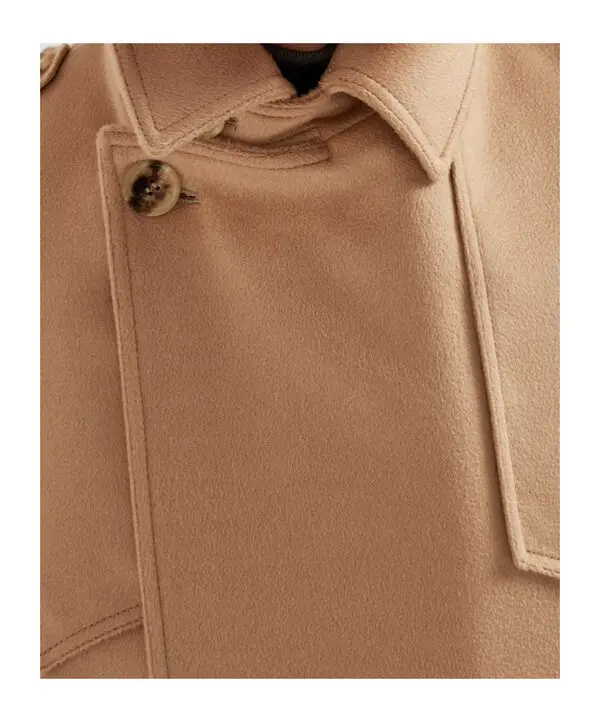 Brunello Cucinelli Double-breasted Cashmere Coat
