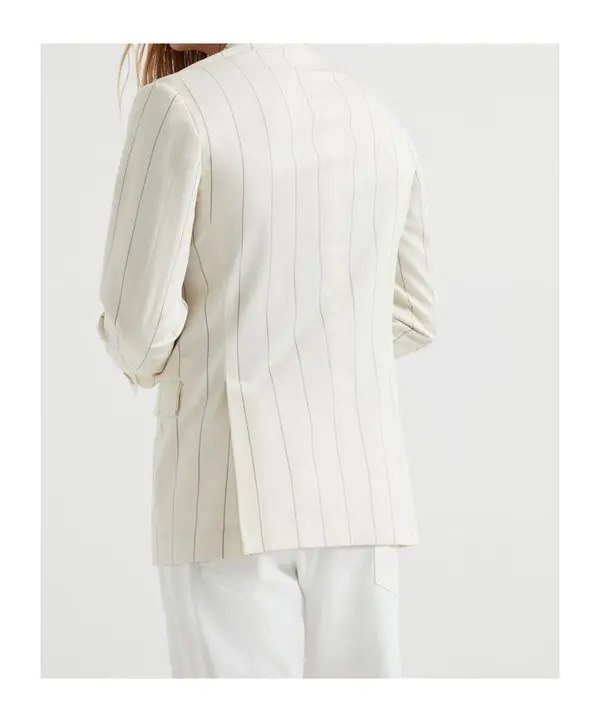 Brunello Cucinelli Striped Blazer