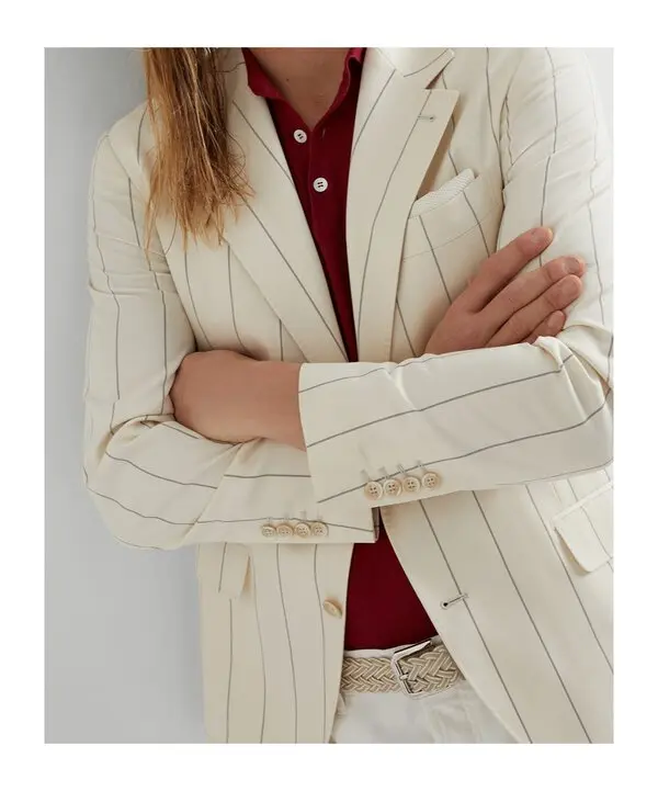 Brunello Cucinelli Striped Blazer