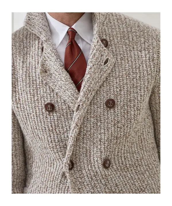 Brunello Cucinelli Diagonal-stripe Silk Tie
