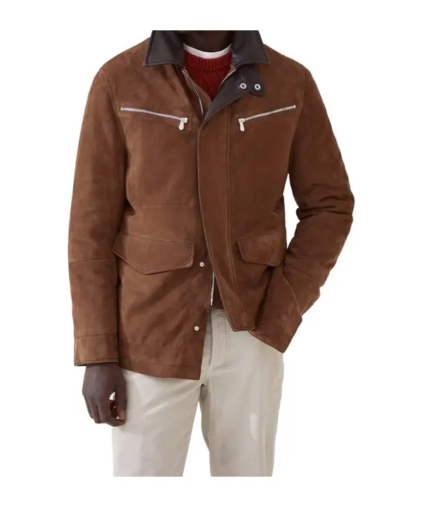 Brunello Cucinelli Suede Jacket