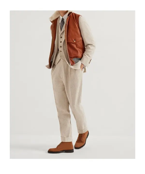 Brunello Cucinelli Pressed-crease Trousers