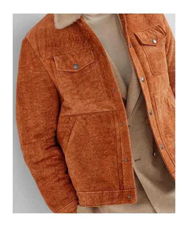 Brunello Cucinelli Shearling-collar Jacket