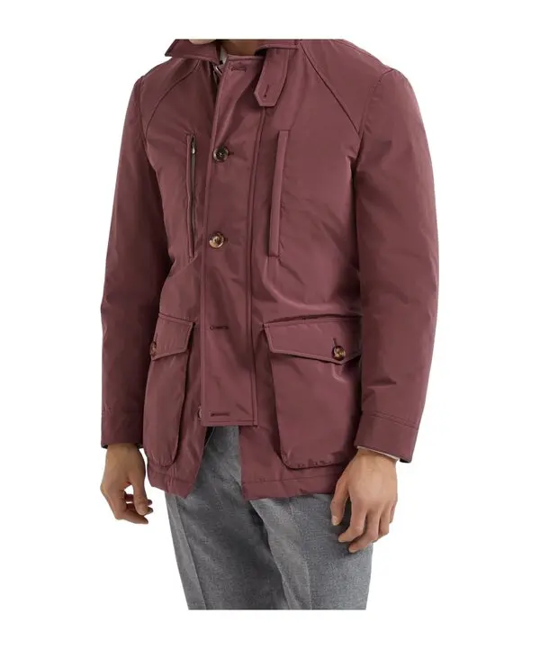 Brunello Cucinelli Belted Safari Jacket