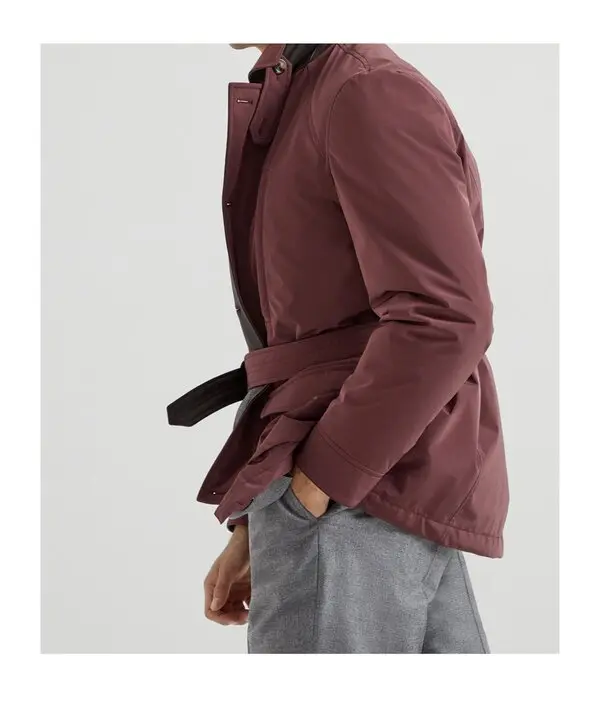 Brunello Cucinelli Belted Safari Jacket