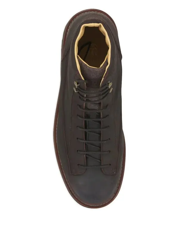 Brunello Cucinelli Lace-up Suede Boots