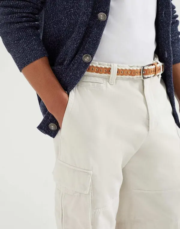 Brunello Cucinelli Gabardine Bermuda Shorts