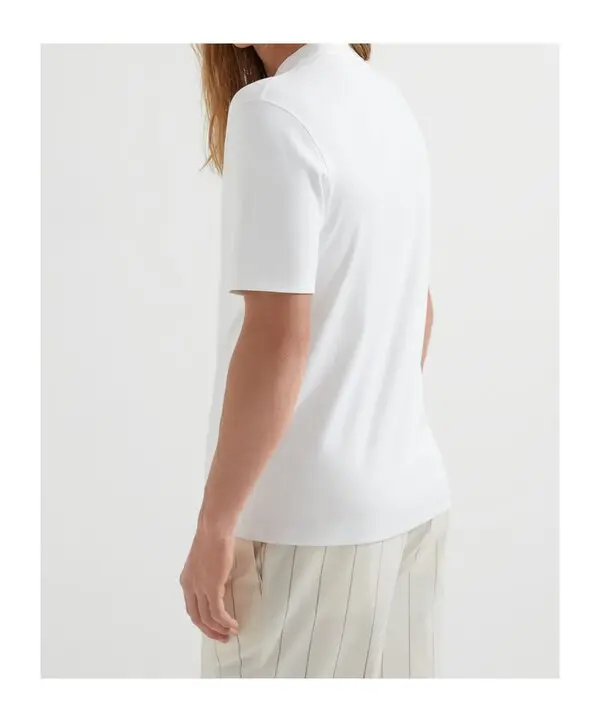 Brunello Cucinelli Short-sleeve Polo Shirt
