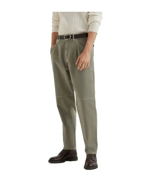 Brunello Cucinelli Pleated Pocket Trousers