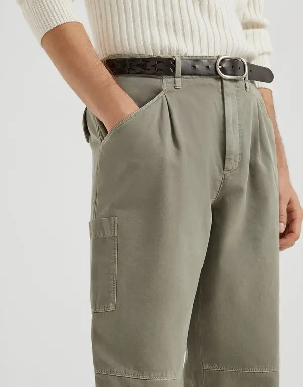 Brunello Cucinelli Pleated Pocket Trousers