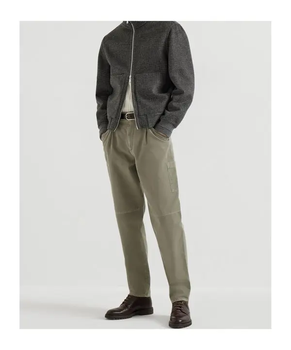 Brunello Cucinelli Pleated Pocket Trousers
