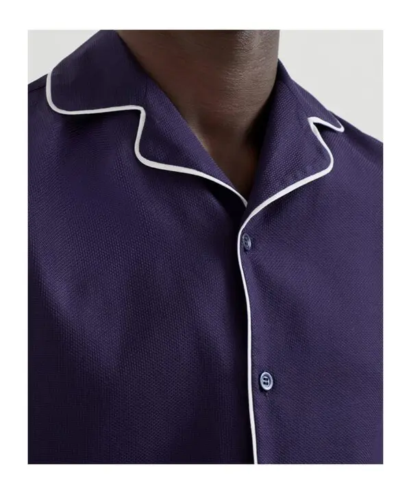 Brunello Cucinelli Contrast-trim Shirt