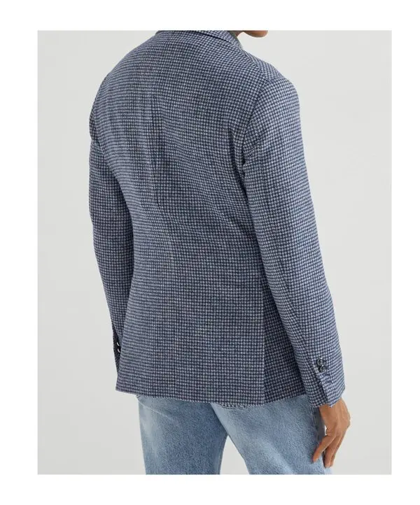 Brunello Cucinelli Dogtooth Blazer