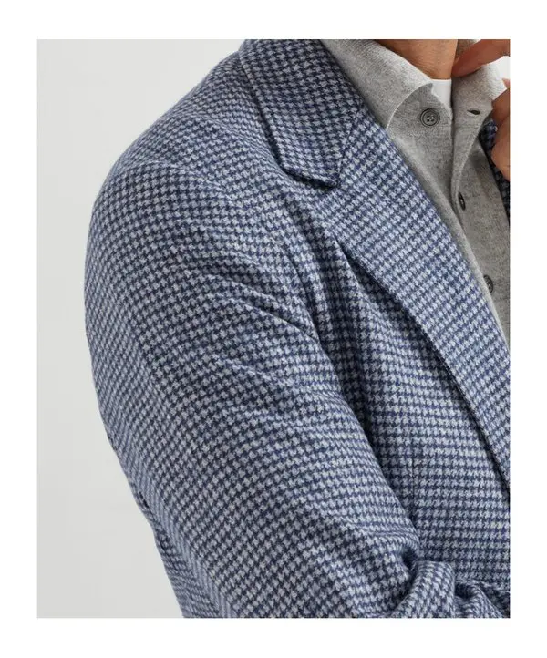 Brunello Cucinelli Dogtooth Blazer