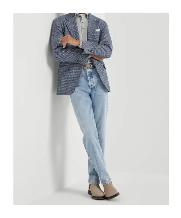 Brunello Cucinelli Dogtooth Blazer - No