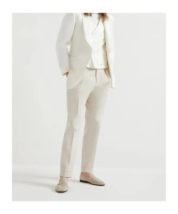Brunello Cucinelli Cotton Trousers
